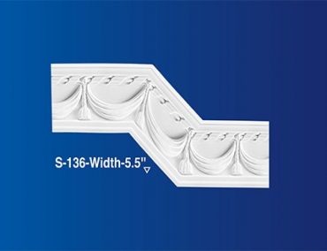 Gypsum Plaster Cornish Strip Decoration (Design M-173) Price in ...